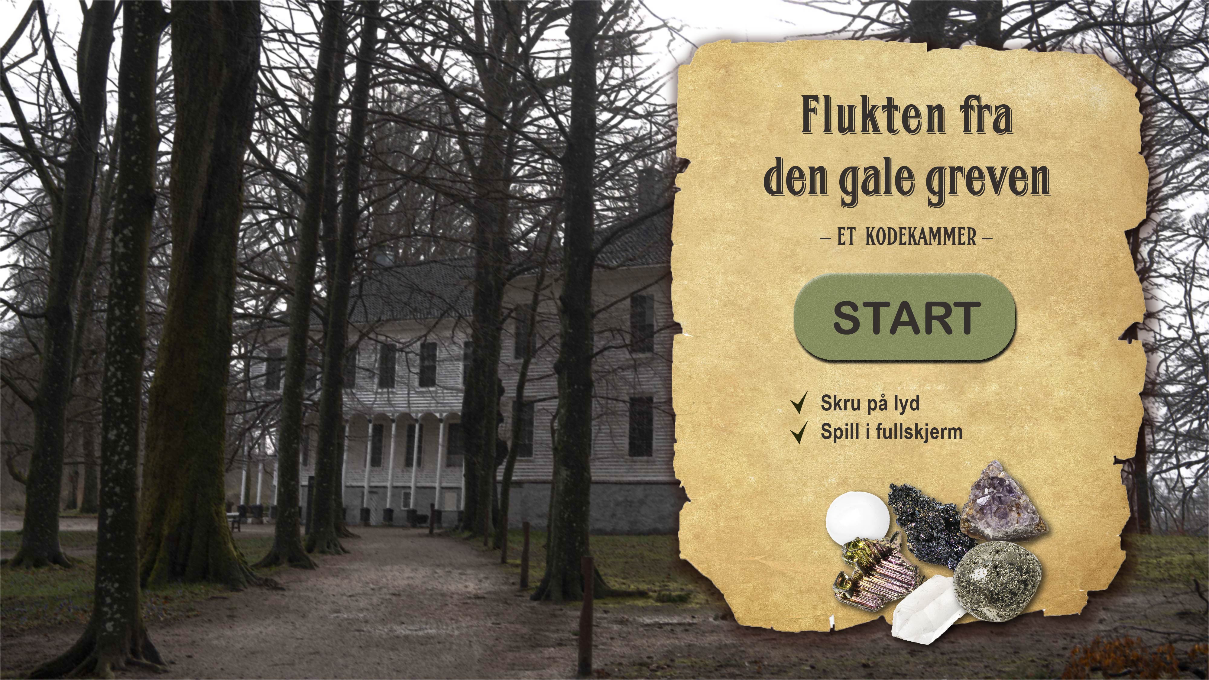 Flukten fra den gale greven - Norsk kort botid (YF) - NDLA