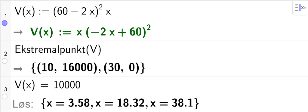 Polynomfunksjoner - Matematikk 1P - NDLA