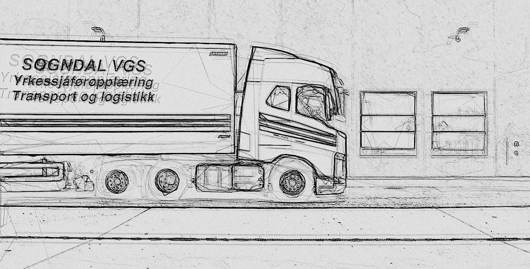 Koble til semitrailer - Transport, logistikk og løfteoperasjonar (TP-TOL vg2) - BETA - NDLA