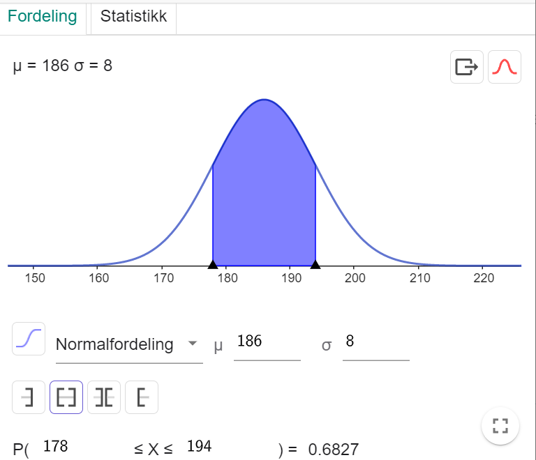 Normalfordelingen - Matematikk S2 - NDLA