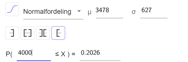 Normalfordelingen - Matematikk S2 - NDLA
