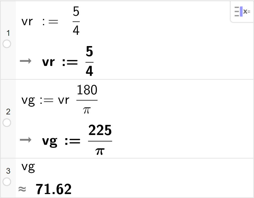 Radianer – absolutte vinkelmål - Matematikk R2 - NDLA